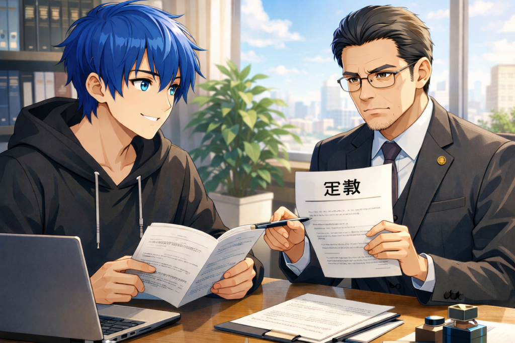 オンラインで会社設立、3Dプリント事業の定款の修正と提出 | 20代会社員からの身銭を切った投資ブログ